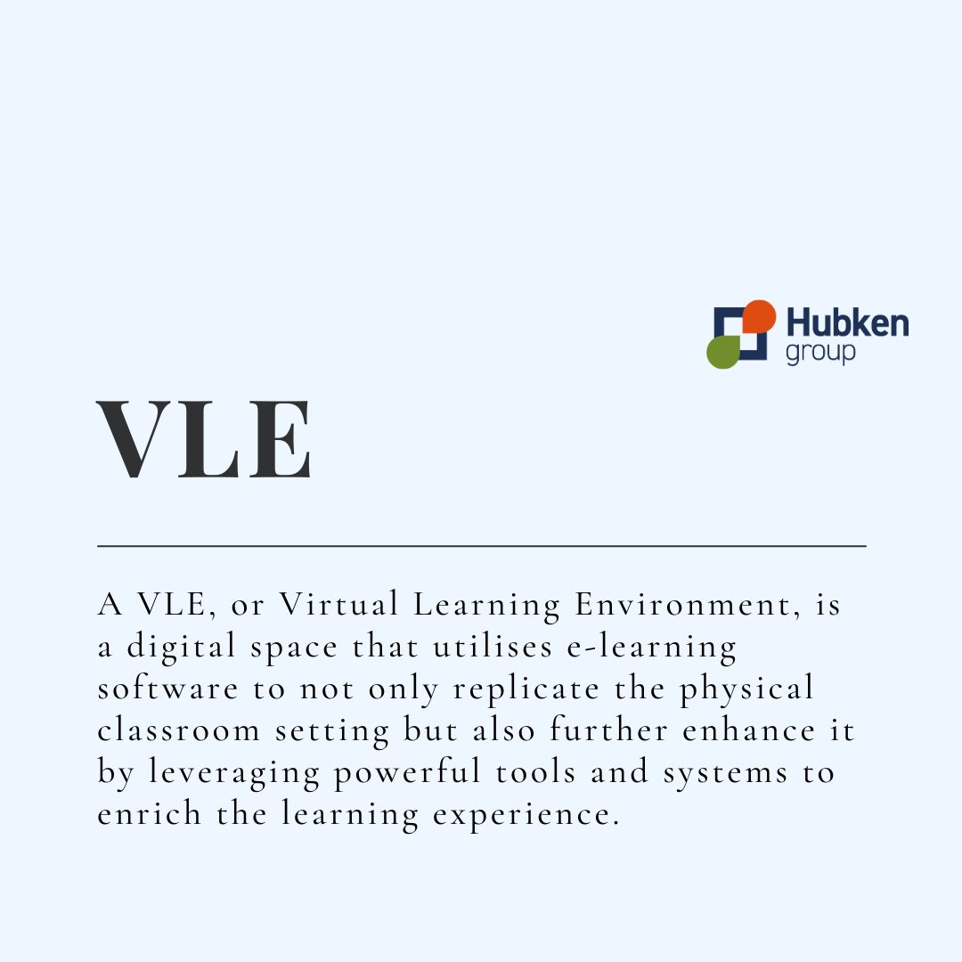 What is a virtual learning environment (VLE)?