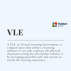 What is a virtual learning environment (VLE)?