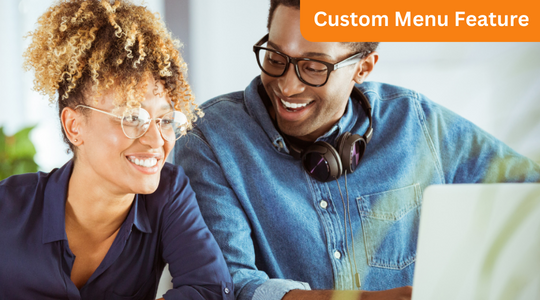 How to make use of the Custom Menu feature in Moodle